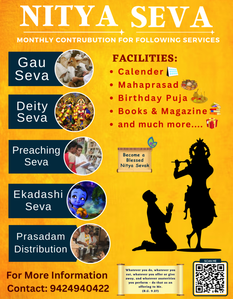 Nitya Seva – Serve Krishna Yourself